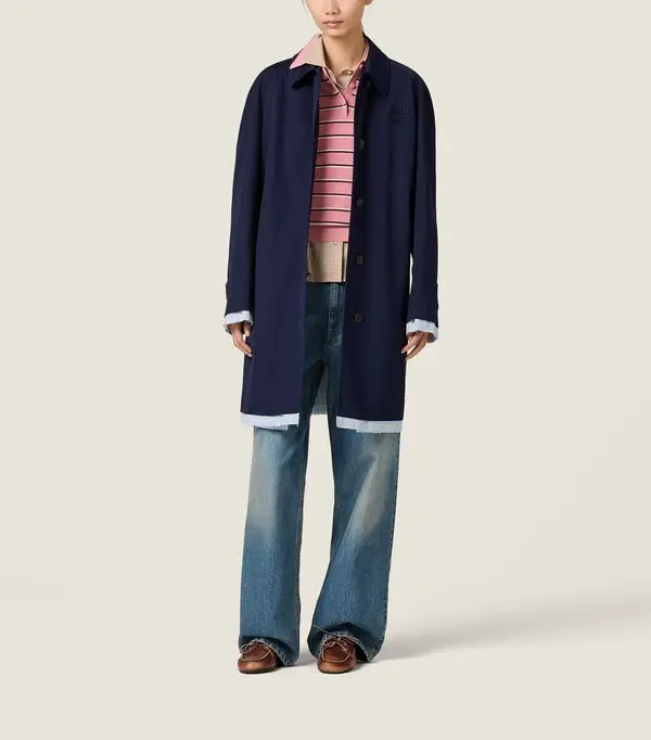 Miu Miu Cotton Poplin Coat