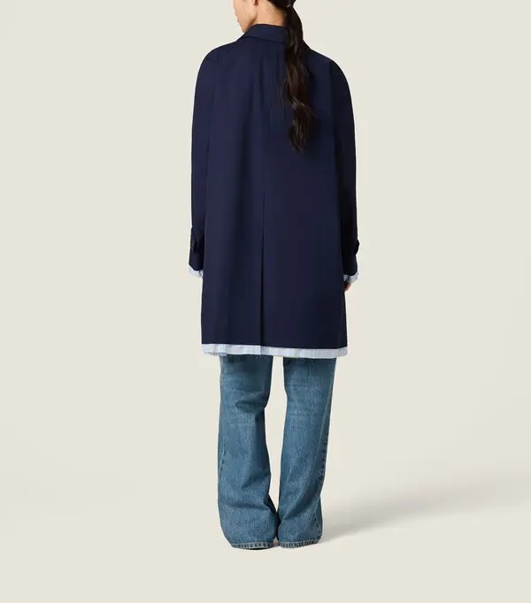 Miu Miu Cotton Poplin Coat