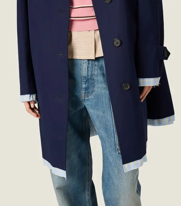 Miu Miu Cotton Poplin Coat