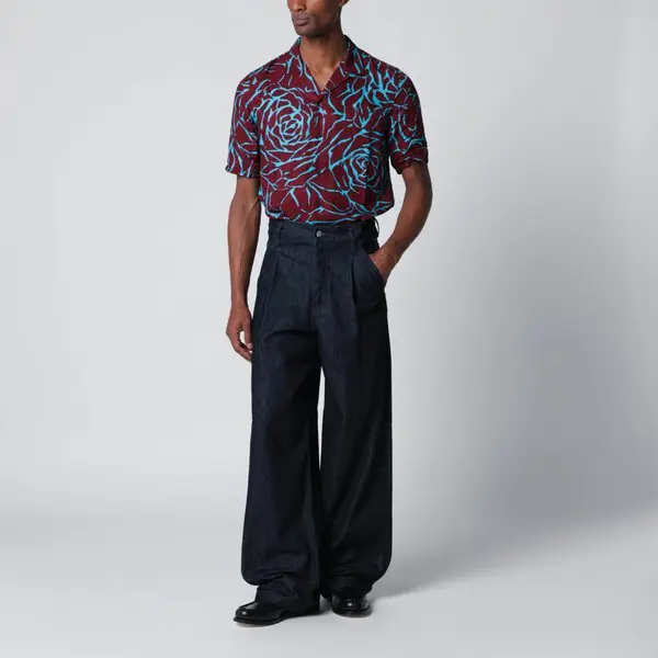 Dries Van Noten Wide-leg Jeans - Blue