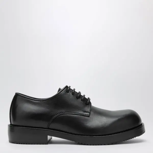 Dries Van Noten Classic Leather Derby Shoes - Black