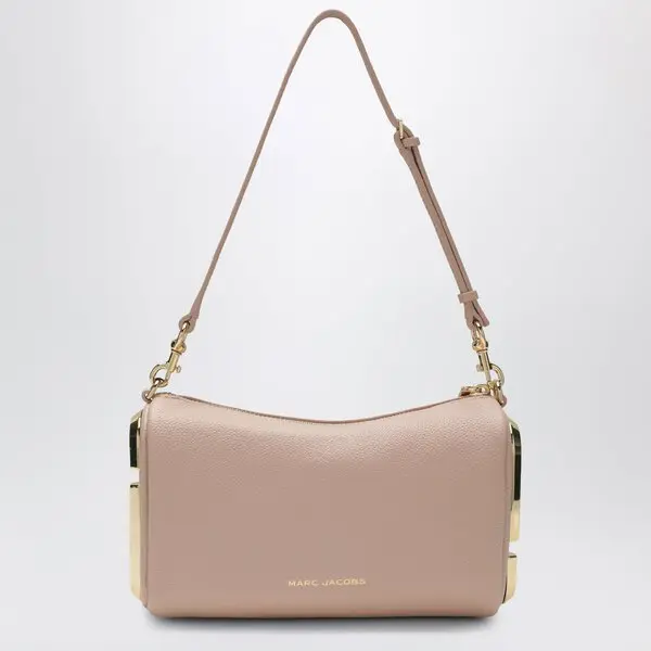Marc Jacobs Snapshot Crossbody Bag In Grained Leather - Pink