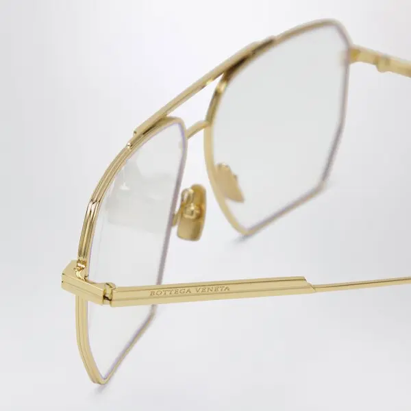 Bottega Veneta Aviator Sunglasses - Transparent