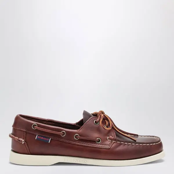 SEBAGO Moccasin Docksides Portland Waxed - Brown