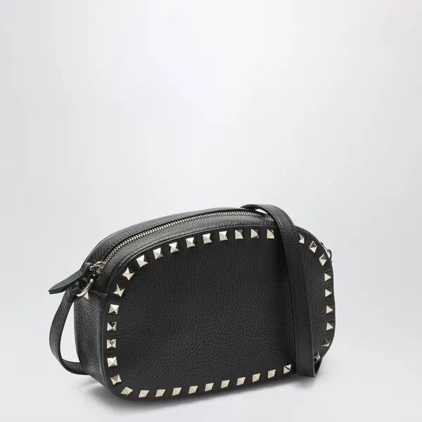 Valentino Garavani Rockstud Camera Case Crossbody Bag - Black