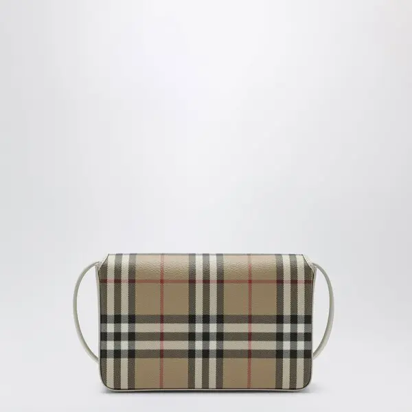 Burberry Hampshire Check Pattern Bag - Beige