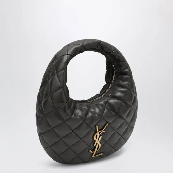 Saint Laurent Icare Baby Handbag In Quilted Nappa Leather - Beige