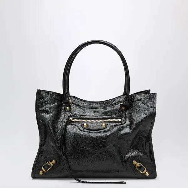 Balenciaga Le City Small Tote Bag - Black