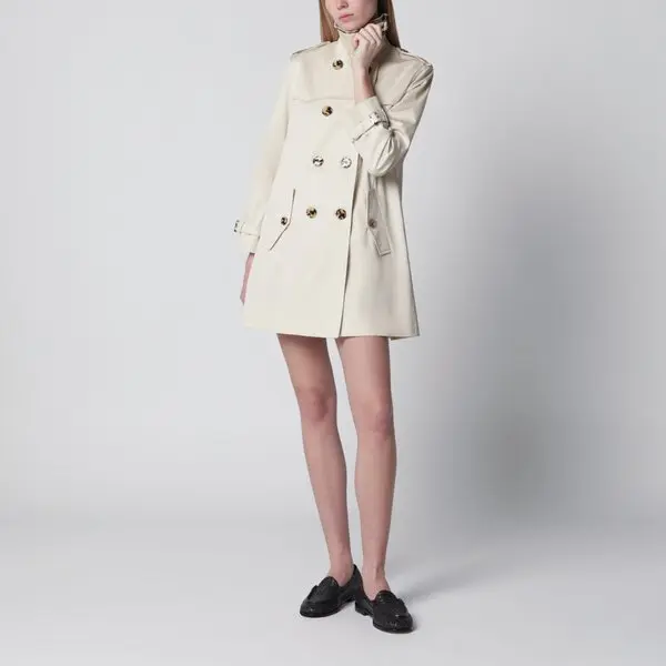 Burberry Summerside Short Trench Coat - Beige