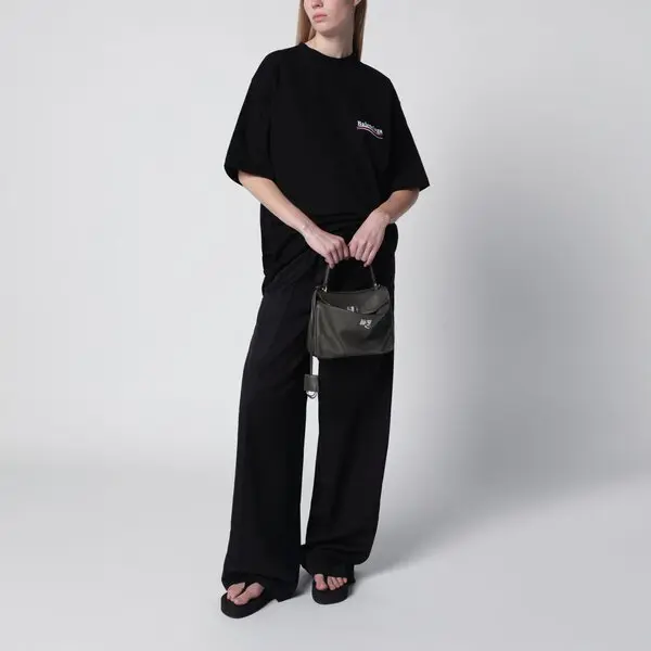 Balenciaga Mini Rodeo Bag In Smooth Calf Leather - Multicolor