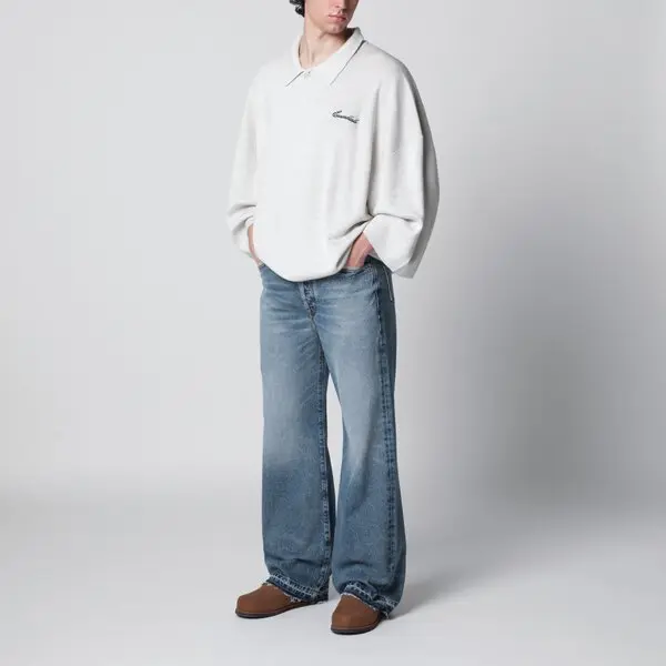 GALLERY DEPT. Washed-effect Jeans - Light Blue