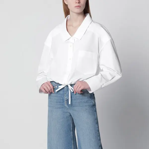 Givenchy Short Poplin Shirt - White