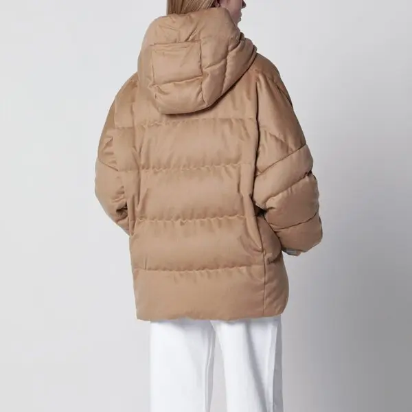 Max Mara Reversible Camel Down Jacket