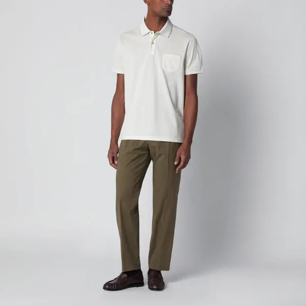 SANTANIELLO Cotton Blend Trousers
