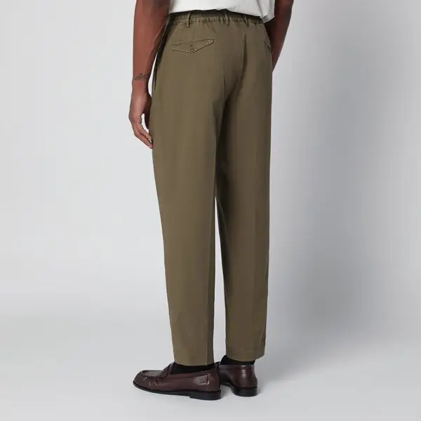 SANTANIELLO Cotton Blend Trousers