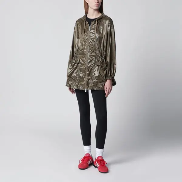 Herno Shiny Nylon Parka - Green