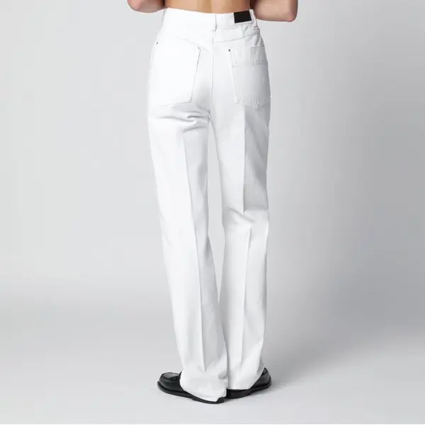 LEMAIRE High-waisted Straight-leg Jeans With Belt