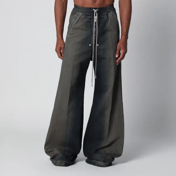 Rick Owens Wide-leg Denim Pants - Multicolor