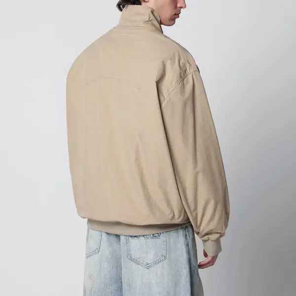 MAISON MARGIELA Cotton-blend Zip-up Jacket - Beige