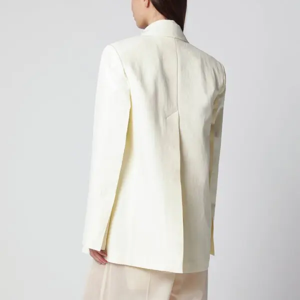 Sportmax Viscose Blend Blazer With Double Collar