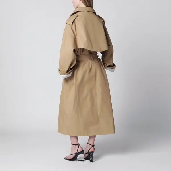 THE FRANKIE SHOP Riva Cotton Trench Coat
