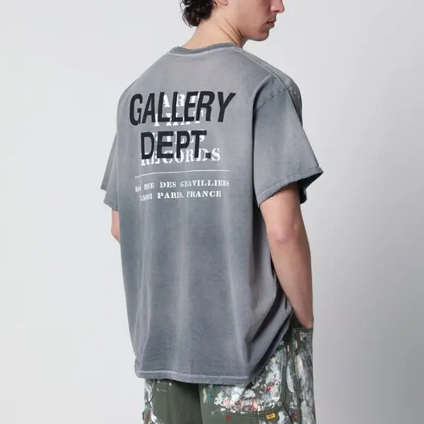 GALLERY DEPT. Atk T-shirt With Faded Effect - Black