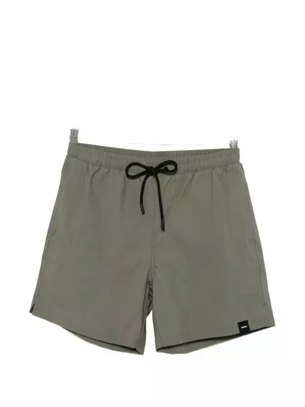 Aspesi Drawstring-waist Swim Shorts - Green