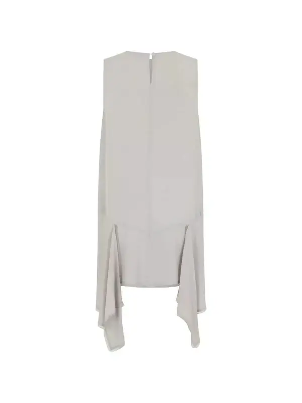 Fabiana Filippi Asymmetric Sleeveless Top