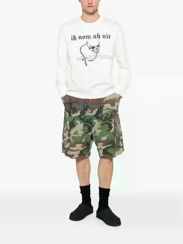 IH NOM UH NIT Skull-print Sweatshirt
