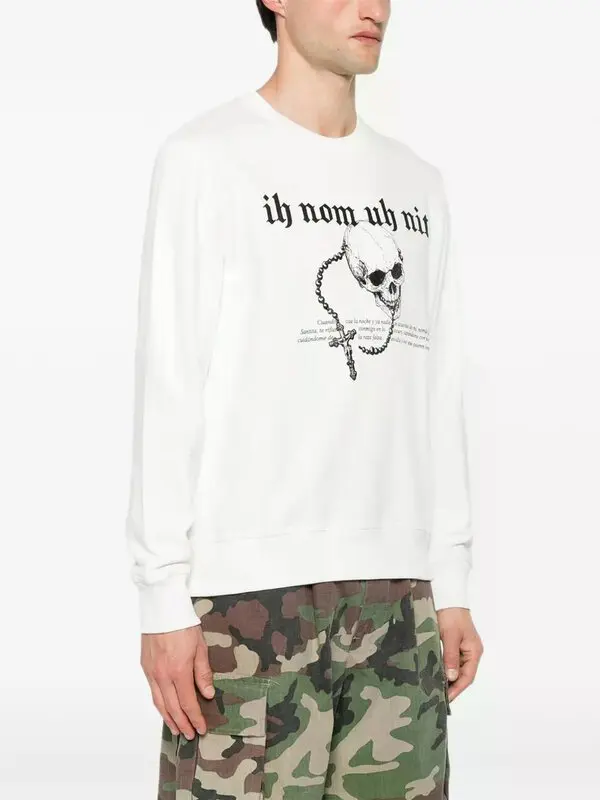 IH NOM UH NIT Skull-print Sweatshirt