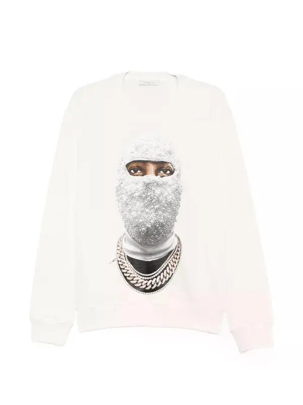IH NOM UH NIT Graphic-print Sweatshirt - Neutrals
