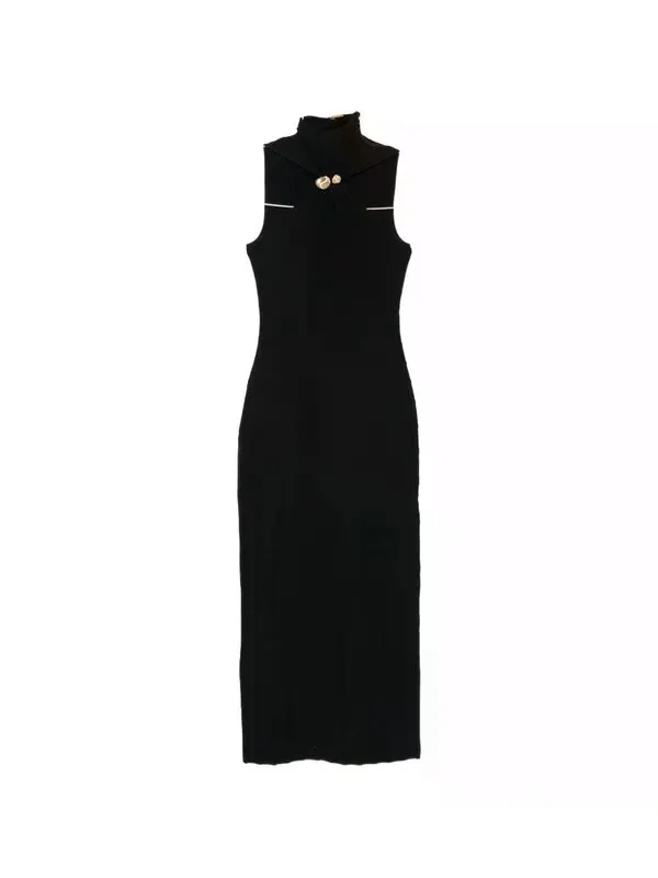 Cult Gaia Jessica Midi Dress - Black