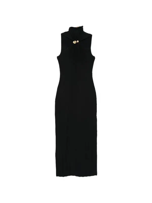 Cult Gaia Jessica Midi Dress - Black