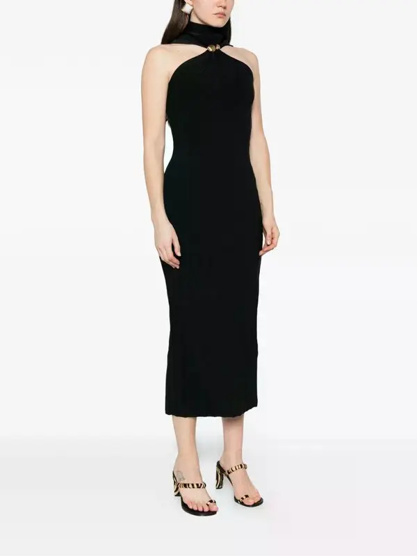 Cult Gaia Jessica Midi Dress - Black