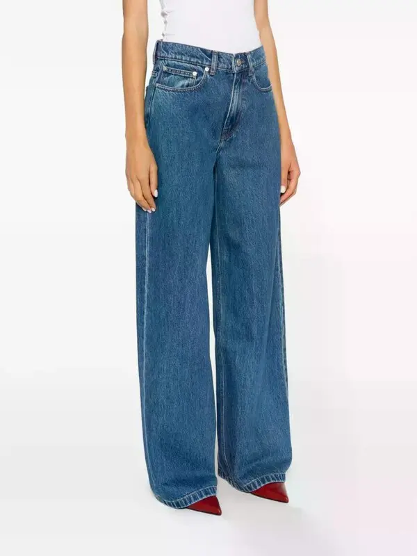 JOSEPH Zamtam Wide-leg Jeans