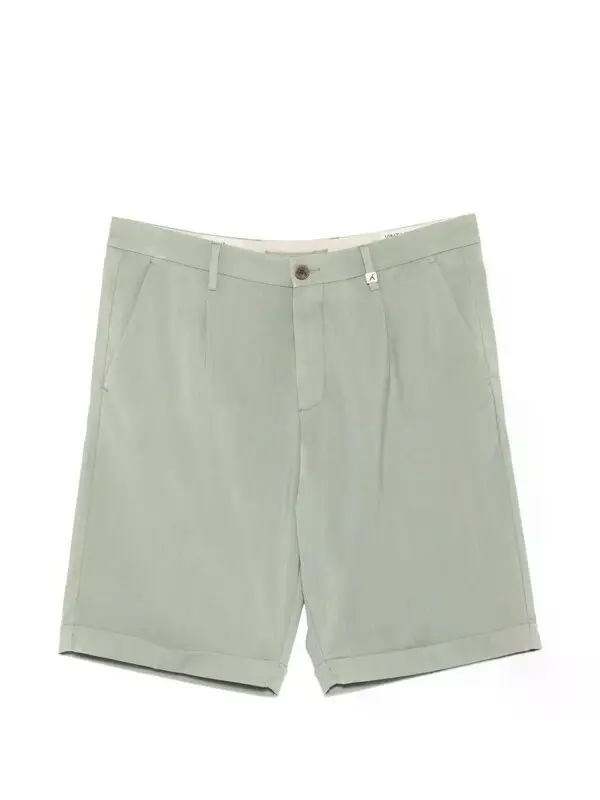 MYTHS Pleated Shorts - Green