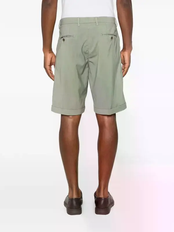 MYTHS Pleated Shorts - Green