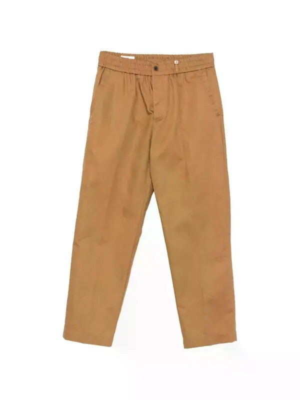 MYTHS Elasticated-waistband Trousers - Brown