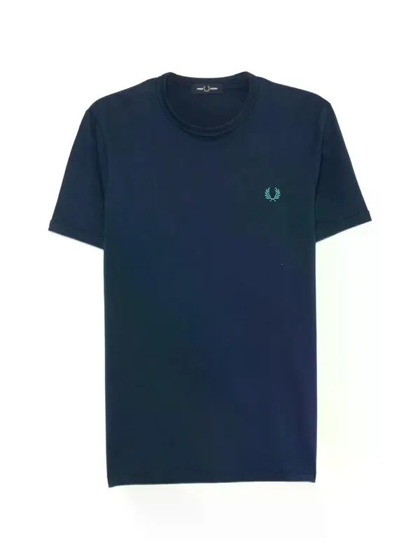 Fred Perry Cotton T-shirt - Blue