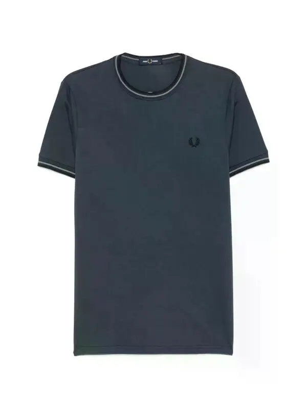 Fred Perry Laurel Wreath Twin-tipped T-shirt - Blue