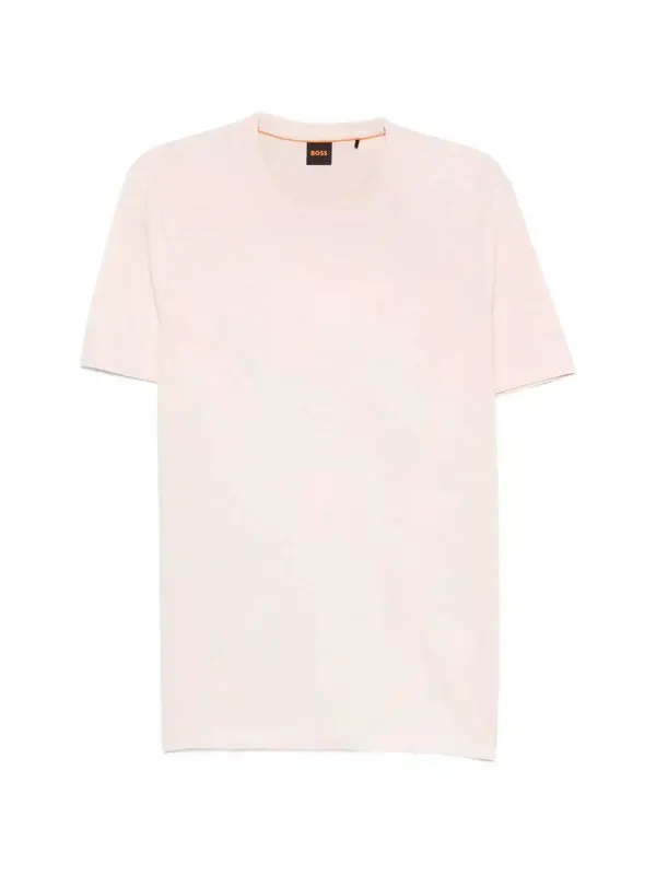 BOSS Logo-detail T-shirt - Pink