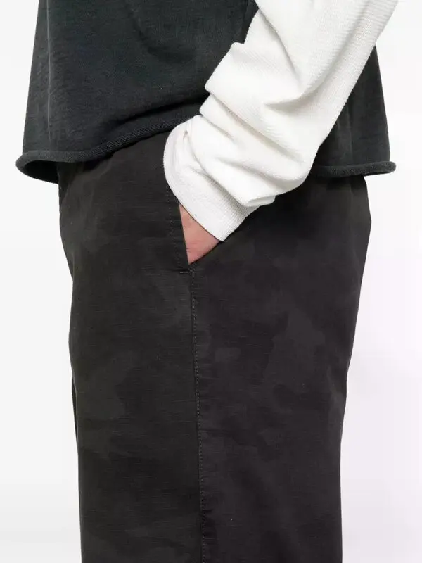 STAY HUMAN ON EARTH Camouflage-pattern Trousers