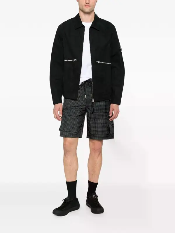 C.P. COMPANY Micro -reps Lens-detail Zip-up Shirt Jacket