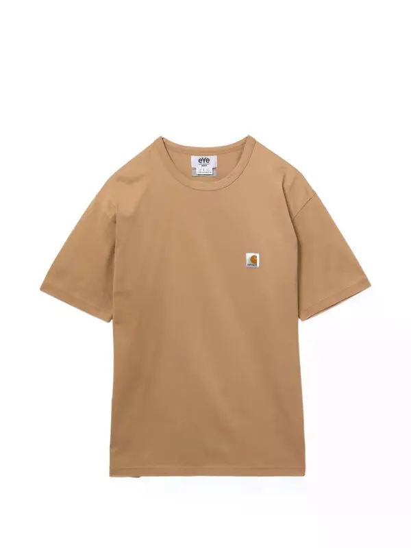 Junya Watanabe X Carhartt Logo-print Cotton T-shirt - Brown