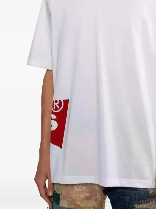 Junya Watanabe X Levi's Logo-print T-shirt - Neutrals