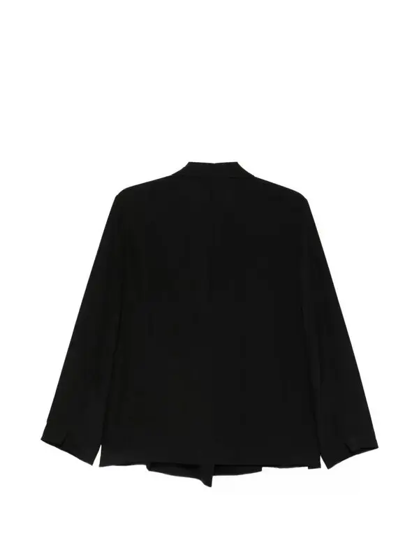 LARDINI Pinstripe Double-breasted Blazer