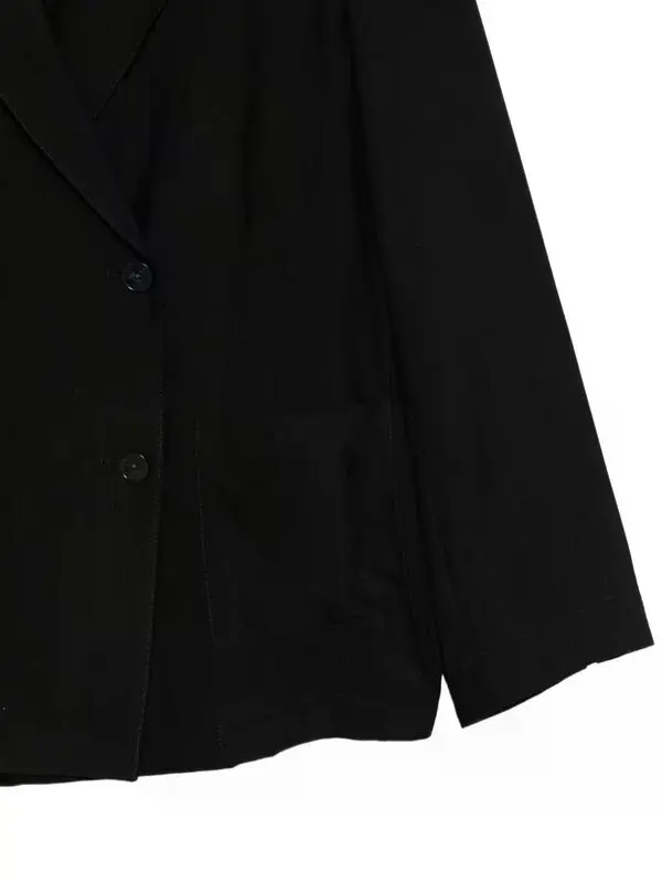 LARDINI Pinstripe Double-breasted Blazer