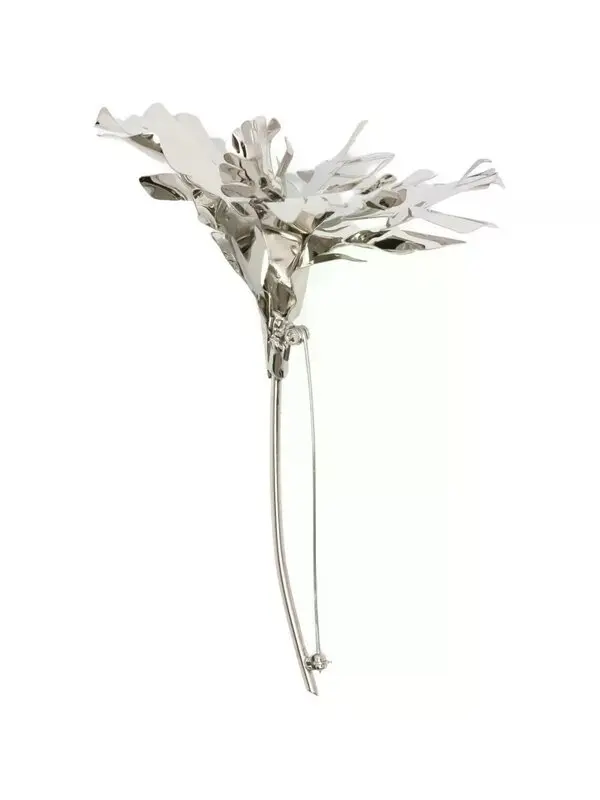 N°21 Floral Brooch - Silver