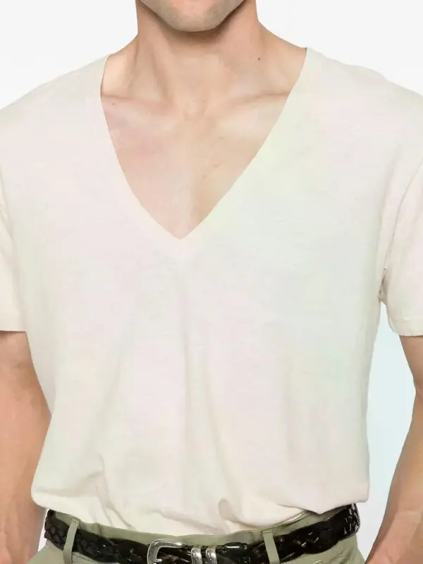 AMARANTO V-neck T-shirt