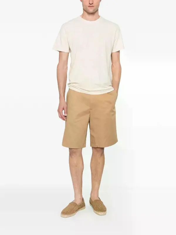AMARANTO Belt-loops Shorts - Neutrals